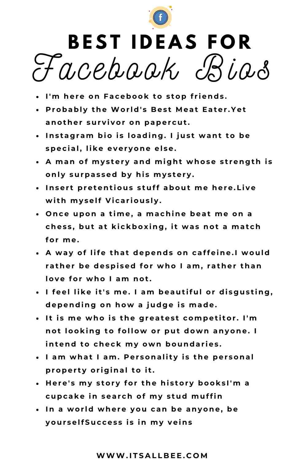 41 Aesthetic Caption Aesthetic Bio For Facebook Chika Ciku